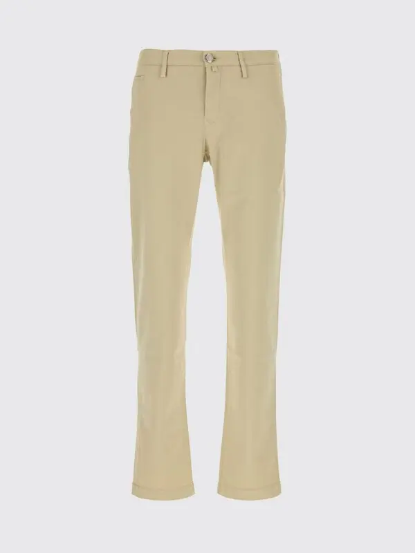Jacob Cohen Cotton Blend Chino Trousers - Sand