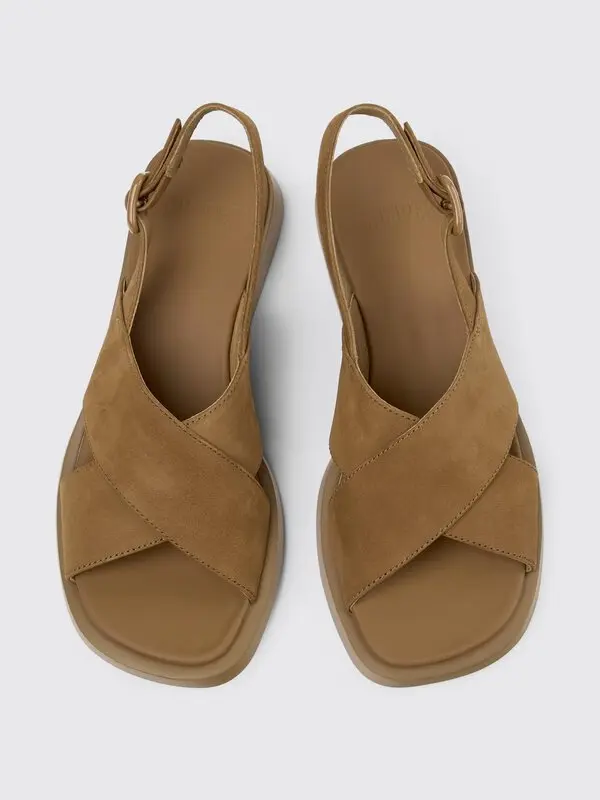 Camper Dana Nubuck Sandal
