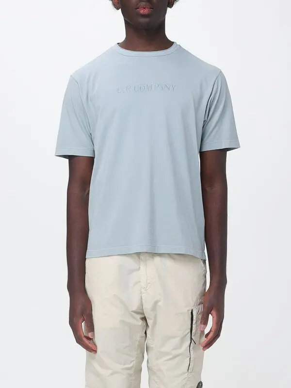 C.P. COMPANY Cotton T-shirt With Tonal Logo