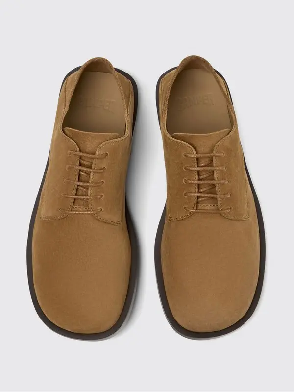 Camper Don Suede Derby Shoes