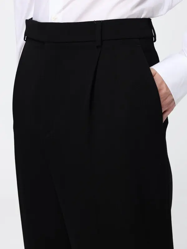 Saint Laurent Wool Tailored Trousers