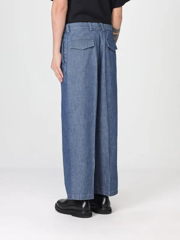 JIL SANDER Wide Leg Denim Trousers