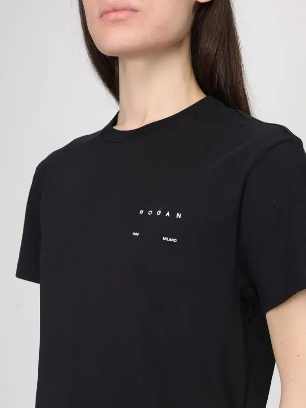 Hogan T-shirt Colour - Black
