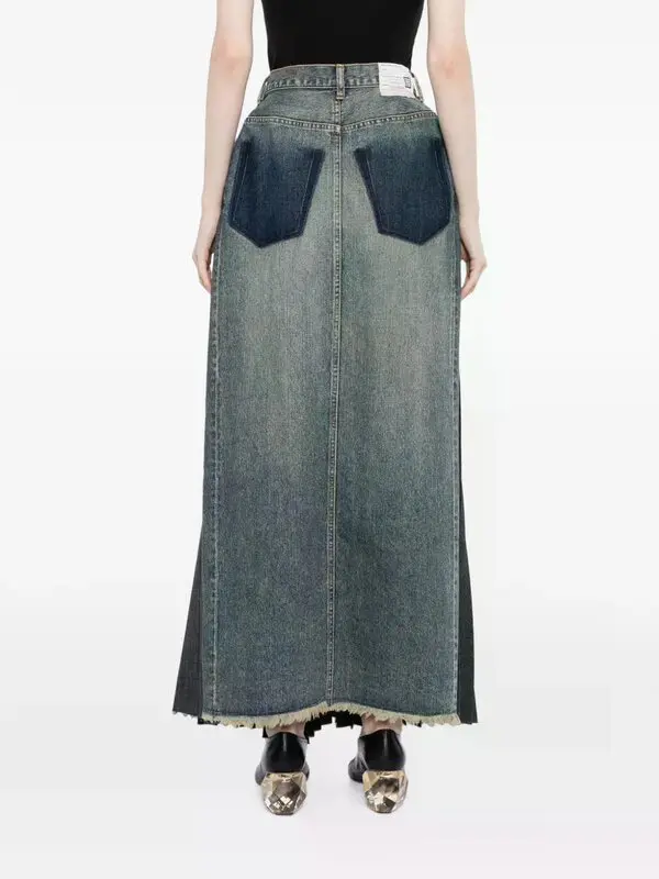 Mihara Yasuhiro Pleated Maxi Skirt