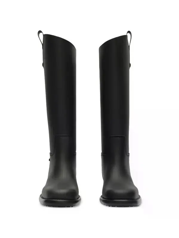 Burberry Cavalier Check-detail Boots