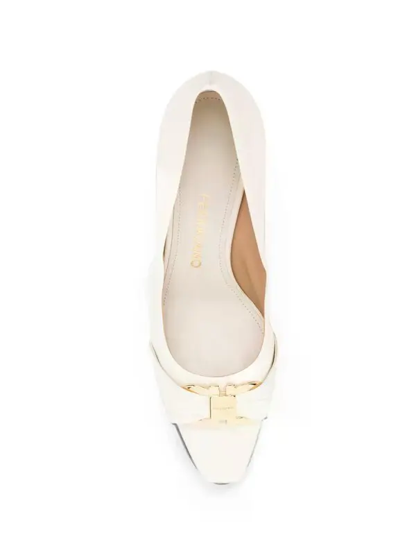 FERRAGAMO 80mm Gancio Pumps