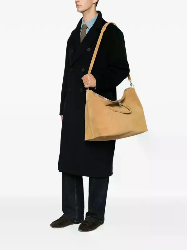 Sandro Zip-up Suede Holdall