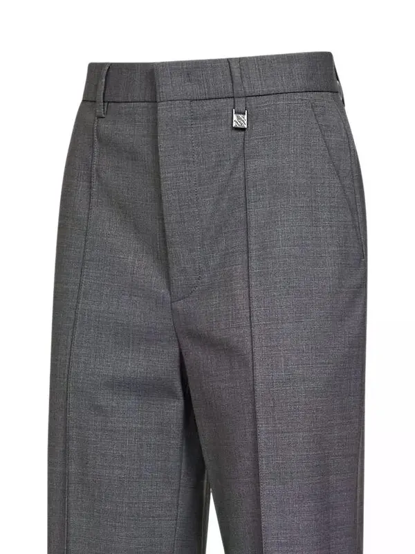 Giuseppe Di Morabito Sewn-crease Straight-leg Trousers