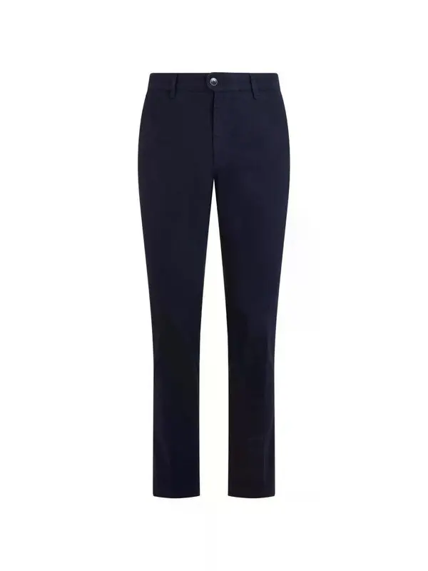 SLOWEAR Straight-leg Chino Trousers - Blue