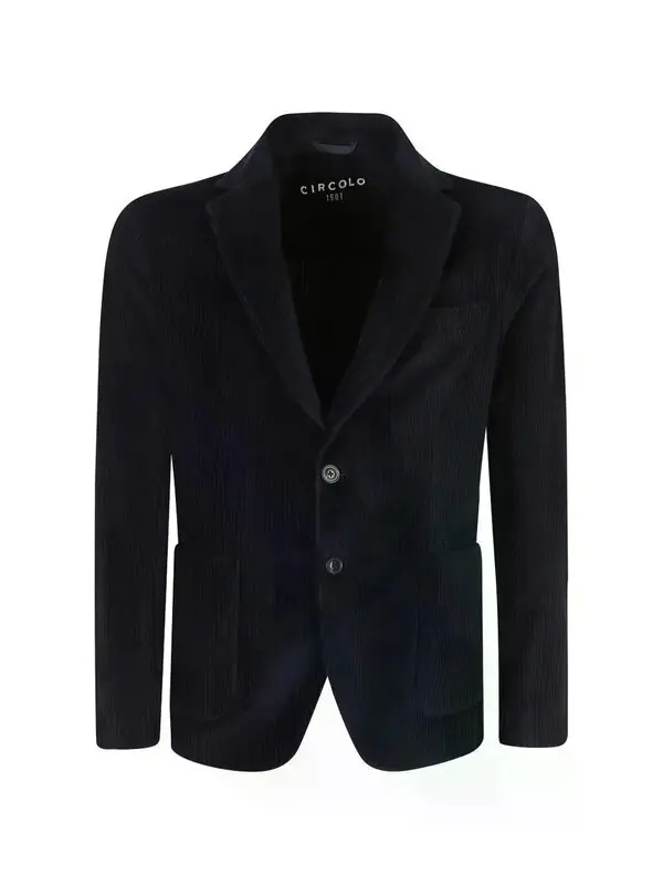 CIRCOLO 1901 Corduroy Notched-lapels Blazer