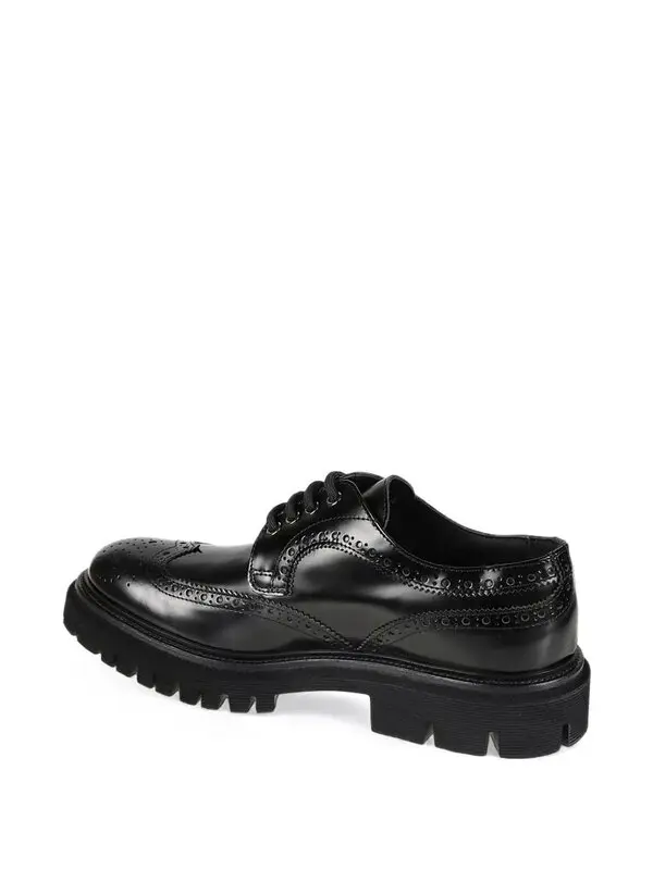 BALDININI Brogue-detail Chunky-sole Derby Shoes