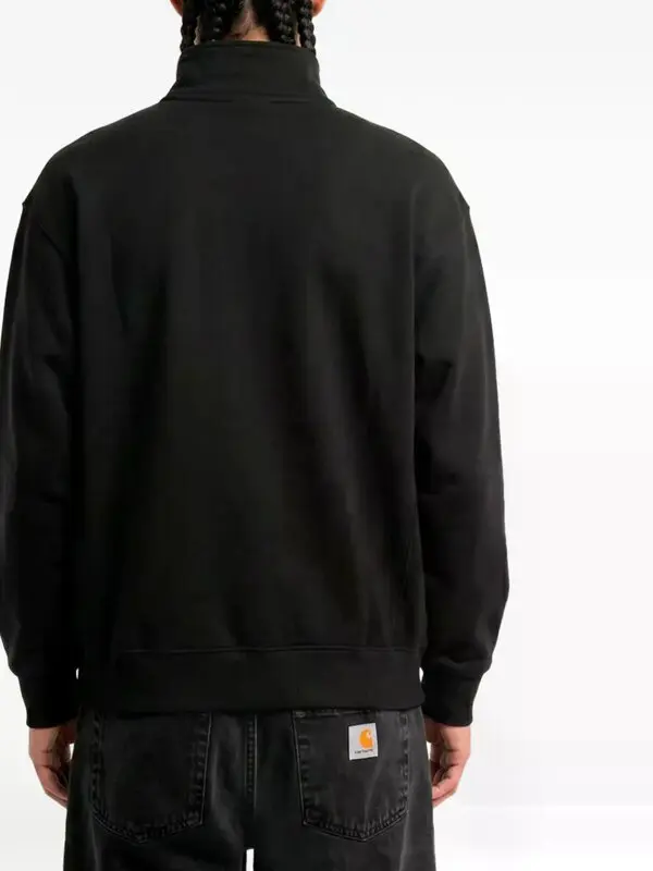 Carhartt Work In Progress Half-zip American Script Sweatshirt
