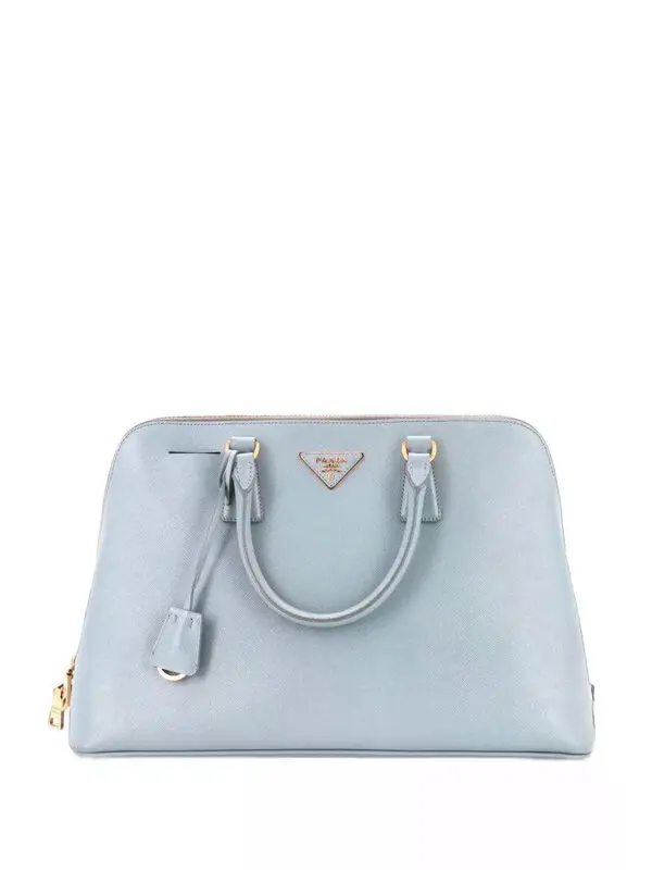 Prada Promenade Bag Saffiano Leather Large Satchel