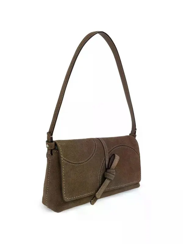 Kate Spade New York Loop Knotted Suede Shoulder Bag