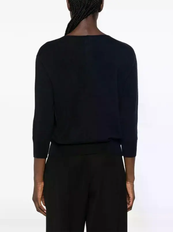 THE ROW Orchidea V-neck Sweater