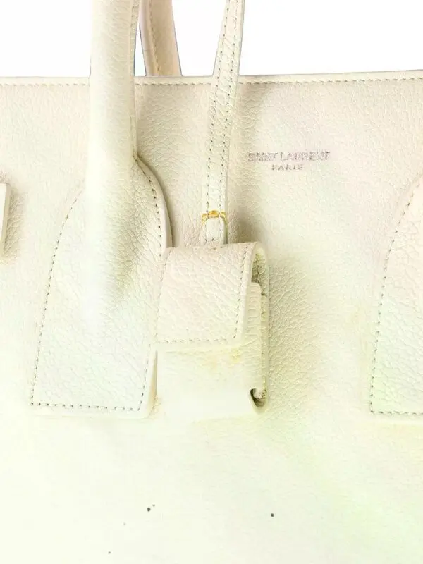Saint Laurent Sac De Jour Bag Leather Small Tote Bag