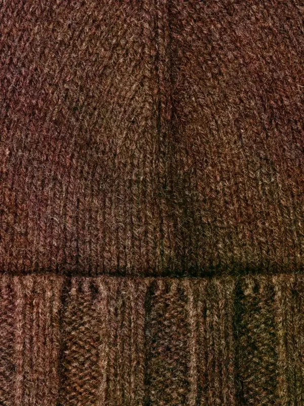 HACKETT LONDON Ribbed-knit Beanie Hat