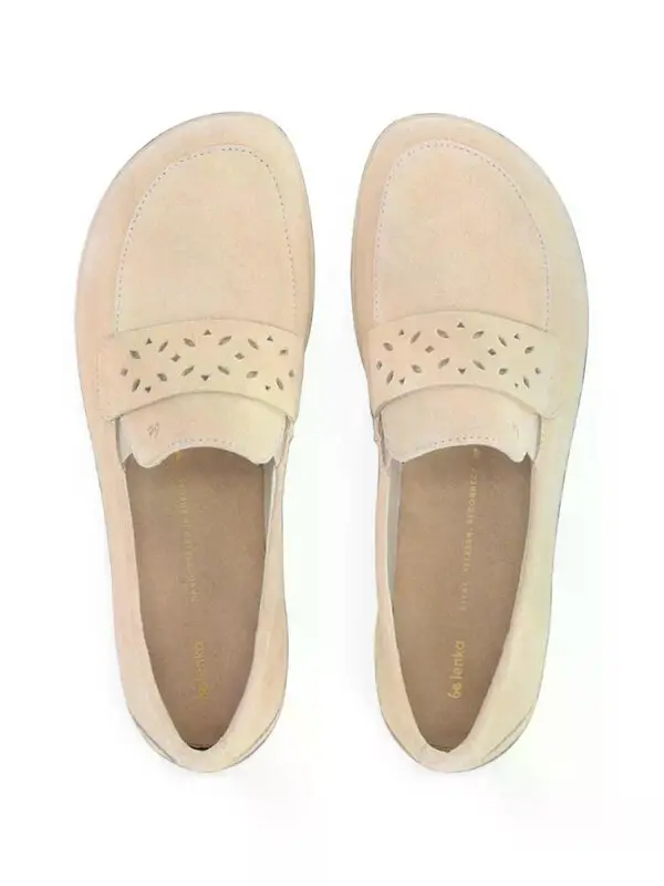 Be Lenka Laser-cut Suede Loafers