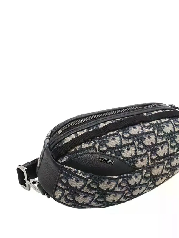 Dior Oblique Canvas Scarab Crossbody Bag