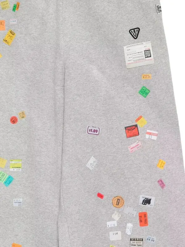 Mihara Yasuhiro Sticker-print Track Pants