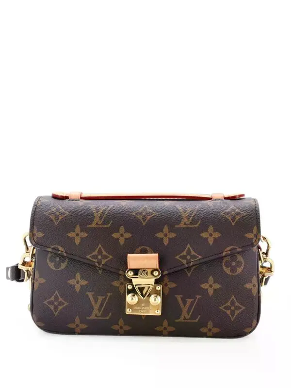 LOUIS VUITTON Pochette Metis Monogram Canvas East West Crossbody Bag - Brown