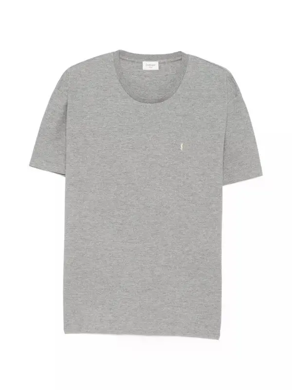 Saint Laurent Cassandre T-shirt In Piqu