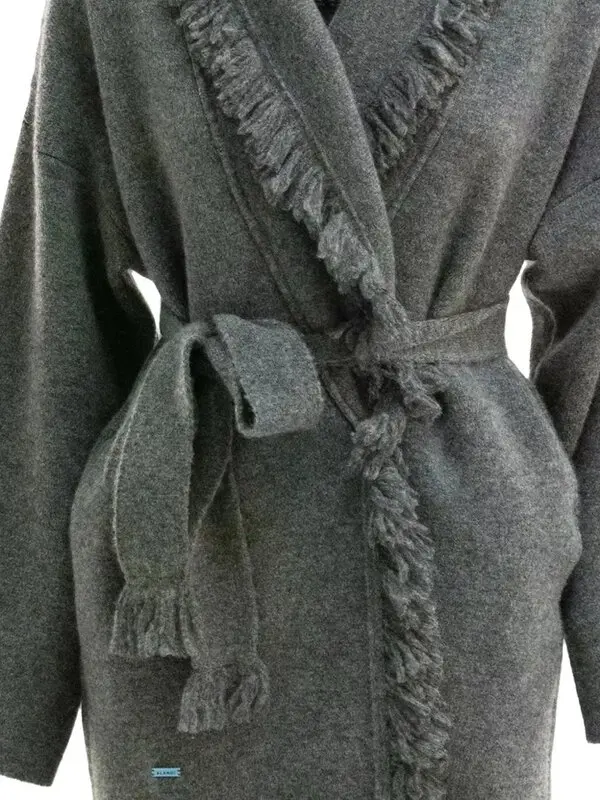 Alanui Finest Fringe-trim Belted Cardigan