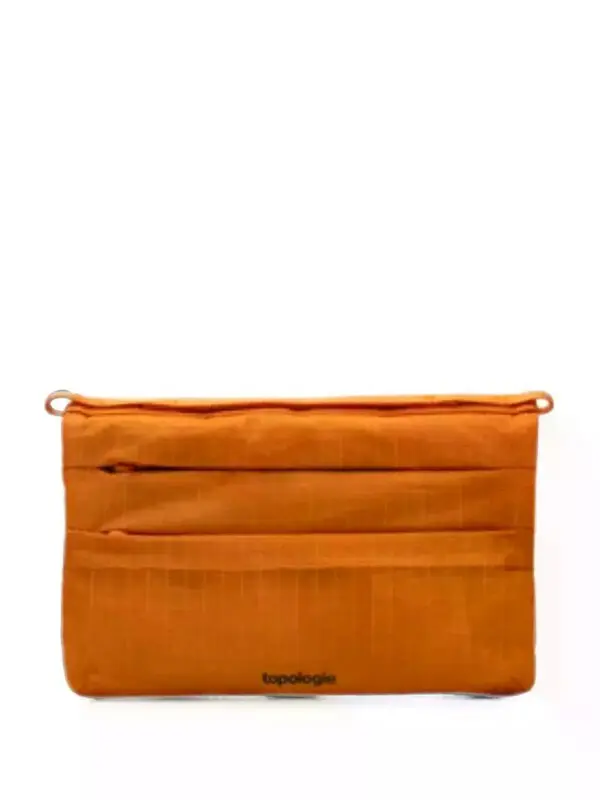 TOPOLOGIE Small Flat Sacoche Clutch Bag