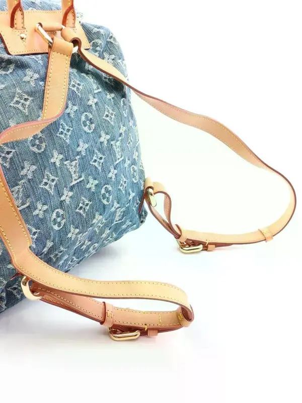 LOUIS VUITTON 2006 Monogram Denim Sac A Dos Gm Backpack