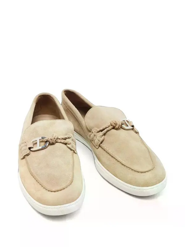 Hermès Ignacio Suede Loafers