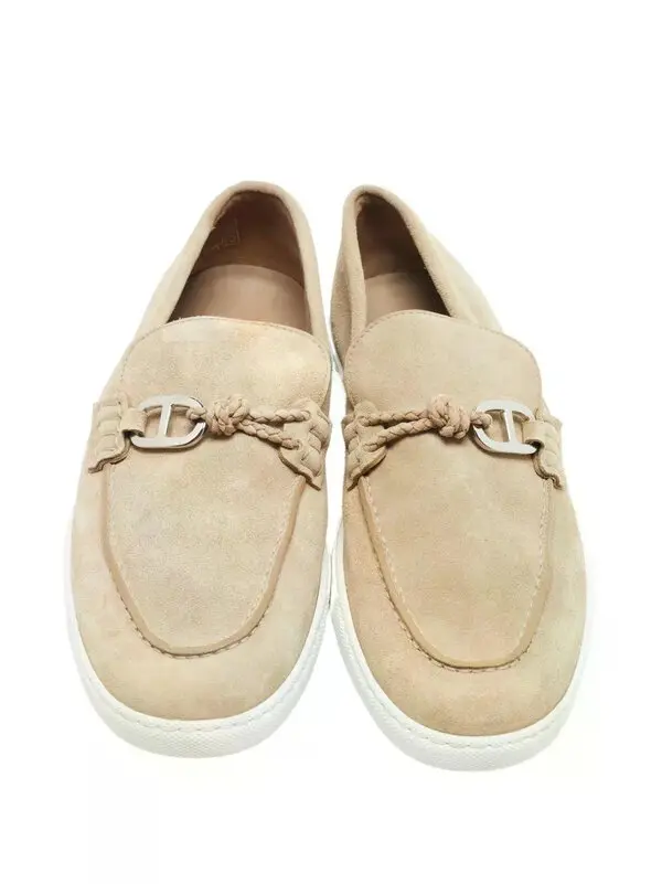 Hermès Ignacio Suede Loafers
