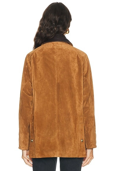 NILI LOTAN Kedem Suede Parka