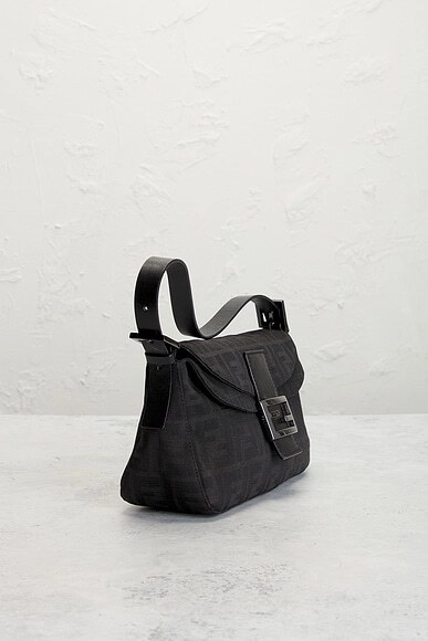 Fendi Zucca Baguette Shoulder Bag