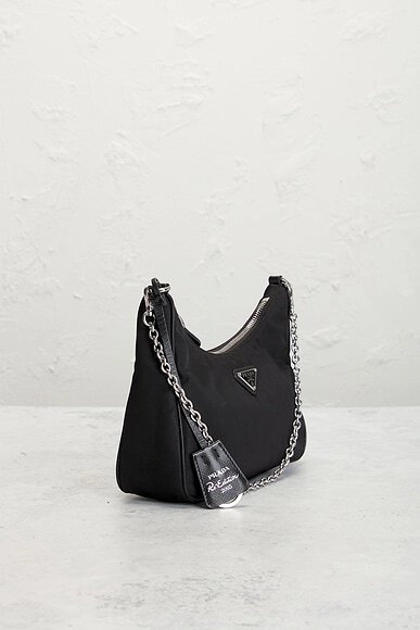 Prada Re-edition 2005 Re-nylon Shoulder Bag - Black