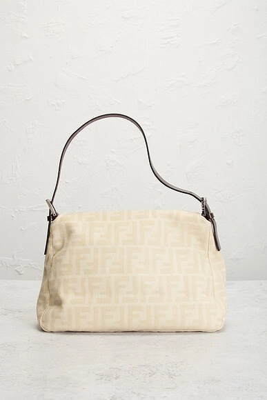Fendi Zucca Mama Forever Baguette Shoulder Bag