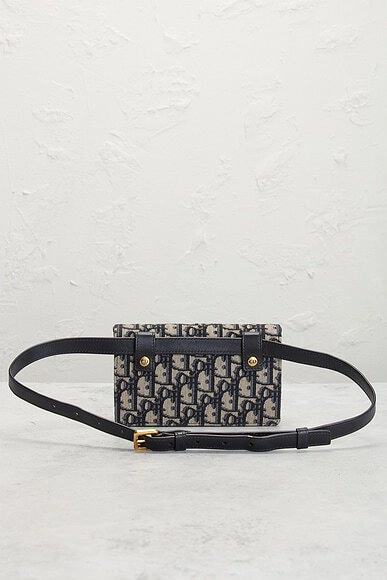 Dior Oblique Saddle Belt Bag