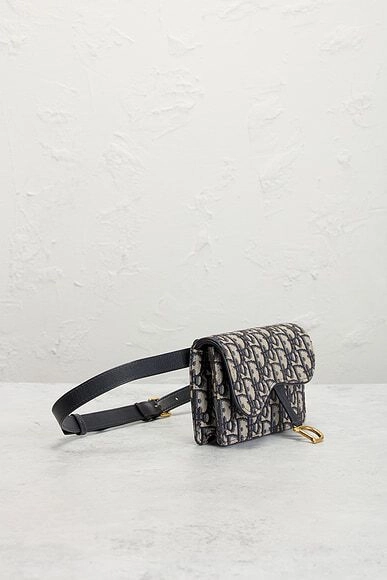 Dior Oblique Saddle Belt Bag