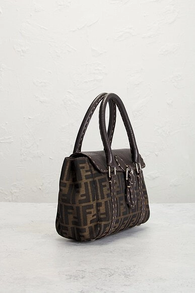 Fendi Zucca Linda Handbag