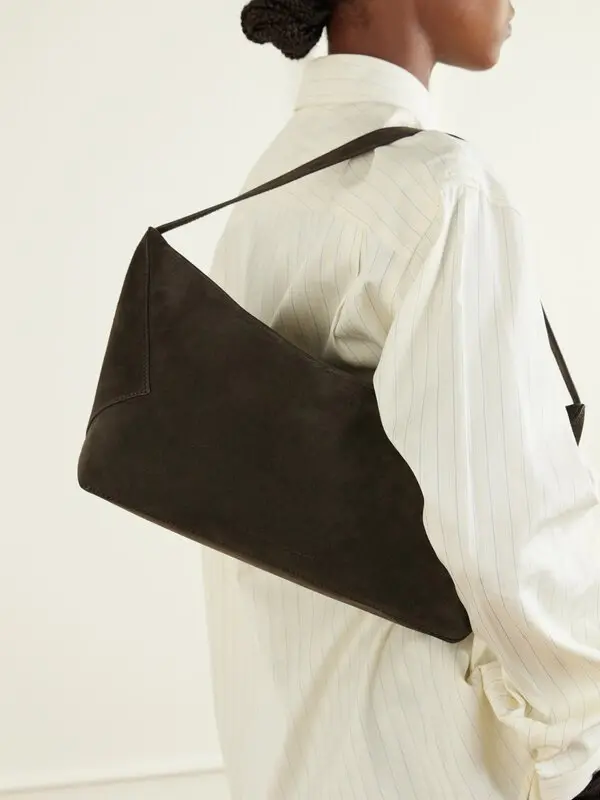 Studio Nicholson Hagu Suede Shoulder Bag