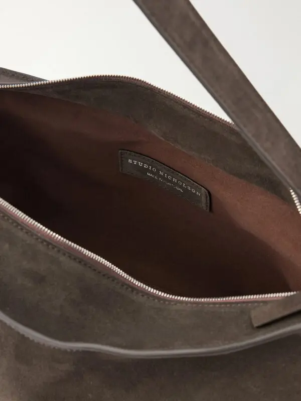 Studio Nicholson Hagu Suede Shoulder Bag