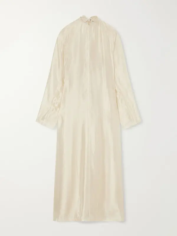Our Legacy Shift Satin Maxi Dress