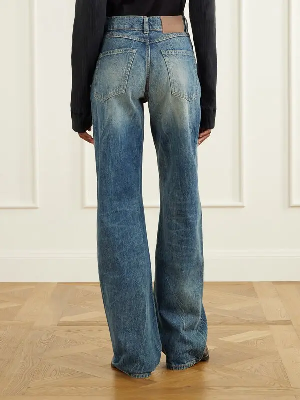 Our Legacy Wata Mid-rise Straight-leg Jeans