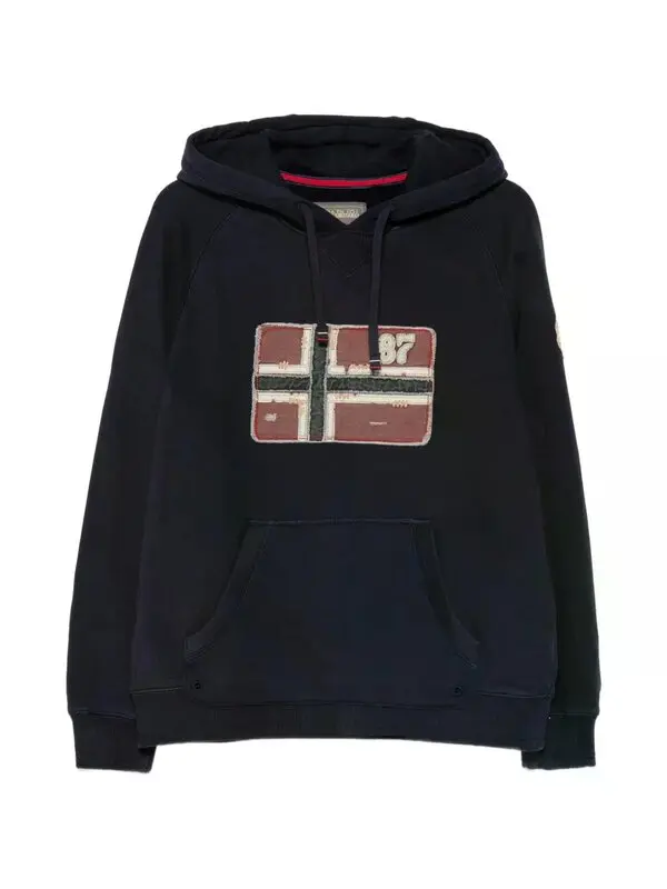 NAPAPIJRI B-archive Logo-patch Drawstring Hoodie