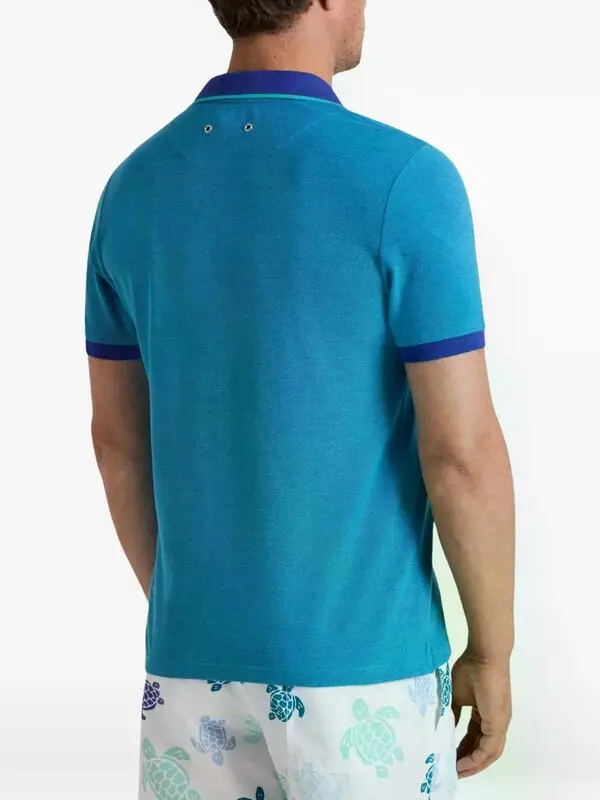 Vilebrequin Logo-embroidered Polo Shirt