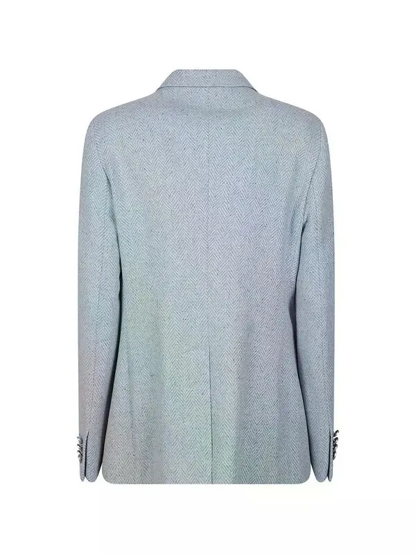 Tagliatore Herringbone Double-breasted Blazer