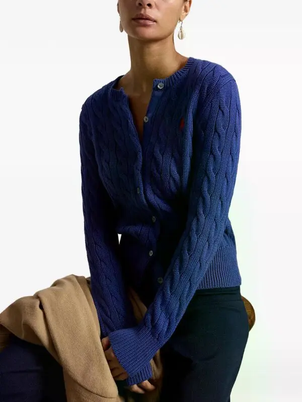 Polo Ralph Lauren Cable-knit Cotton Cardigan