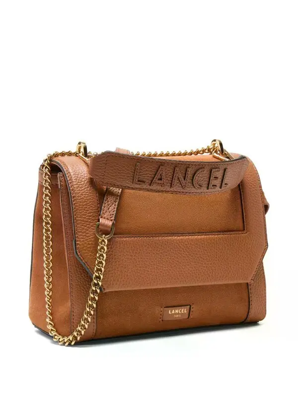 LANCEL M Ninon Flap Tote Bag - Brown