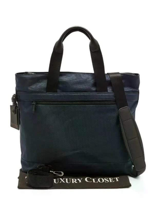 Tumi Companion Logo-patch Tote Bag