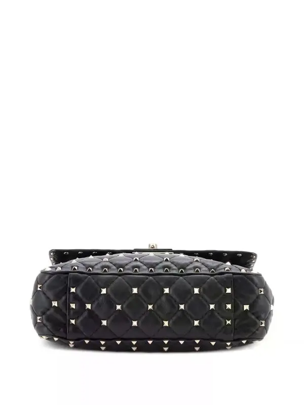 Valentino Garavani Vltn Rockstud Spike Flap Bag Quilted Leather Medium Shoulder Bag