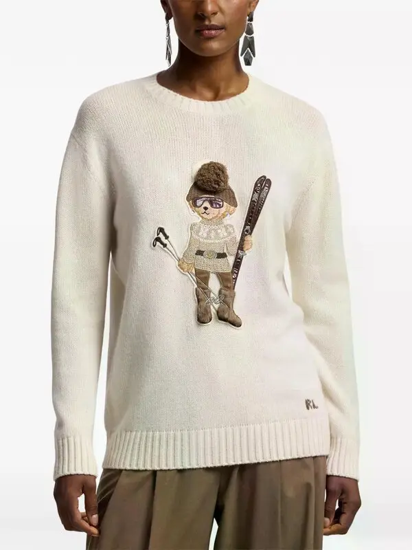 Ralph Lauren Polo Bear Cashmere Sweater